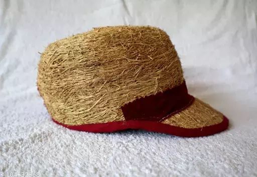Natural vetiver Cooling Cap / Natural Handmade Cap - MyEcoKart